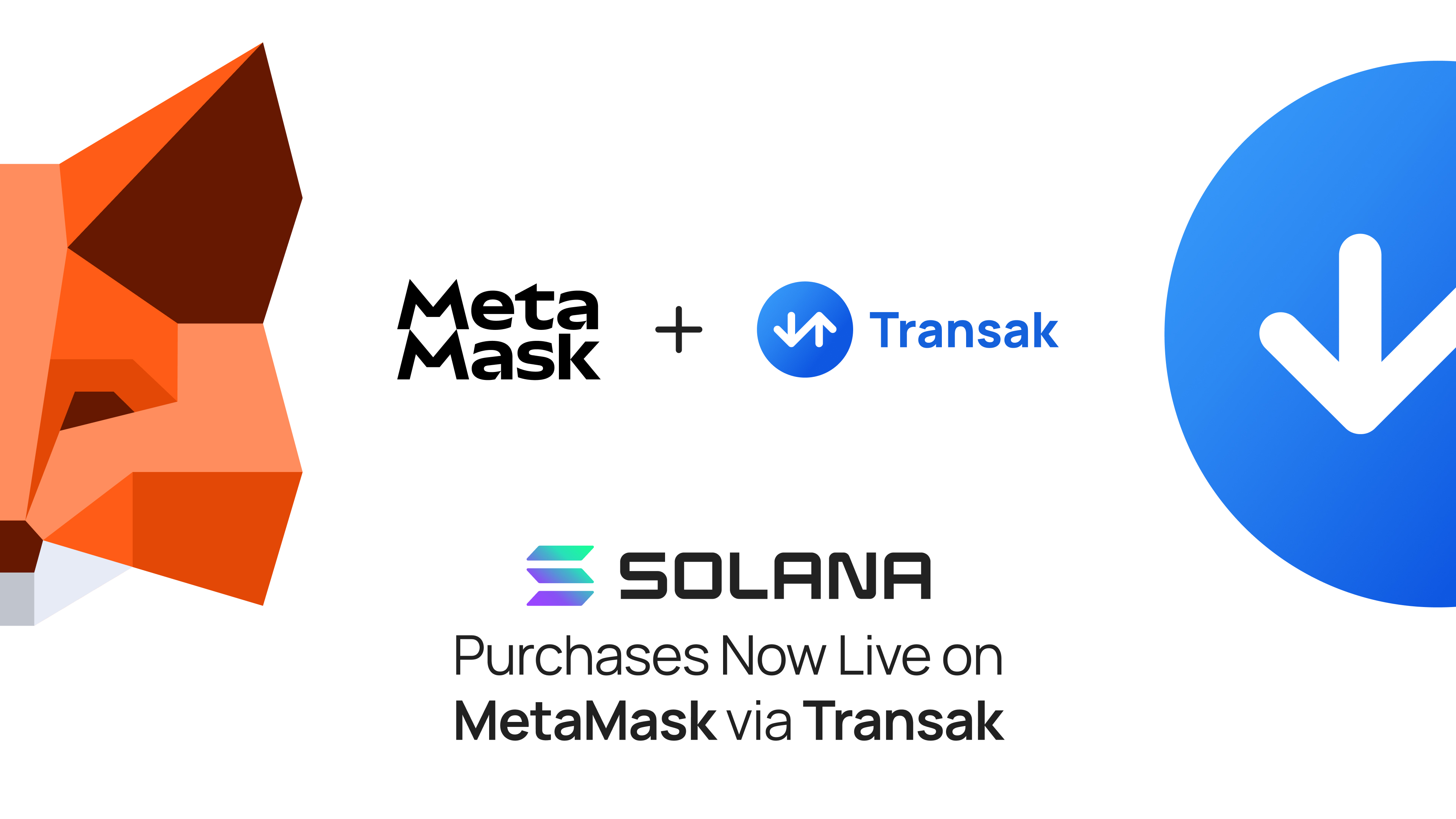 Transak to Facilitate SOL Purchases on MetaMask’s Multi-chain Expansion ...